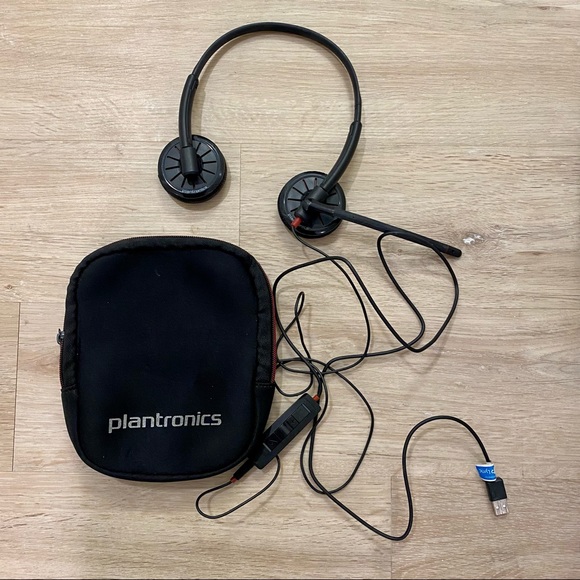 plantronics | Headphones | Plantronics Headset Blackwire 30 Da | Poshmark